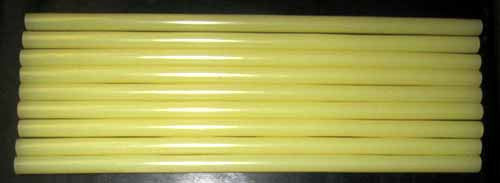 GF17-12 Straw Color Glue Sticks, 1/2" diameter for Product Assembly 8 ...